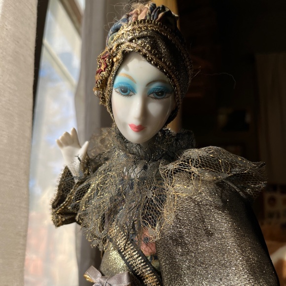 Art | Vintage Porcelain Music Doll | Poshmark